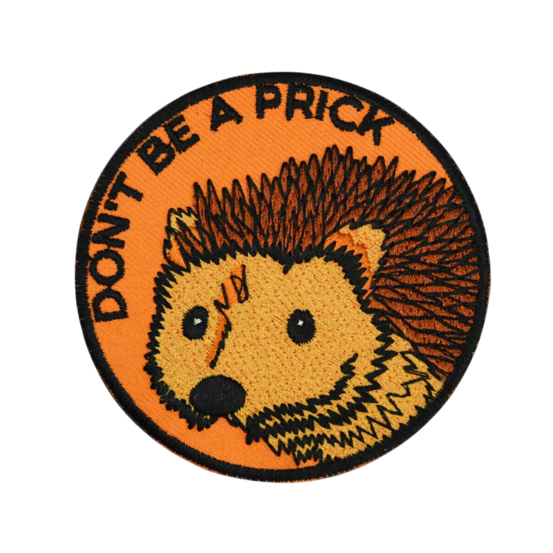 DON'T BE A PRICK HEDGEHOG MultiMoodz Patch – SUPER FREAK BOUTIQUE