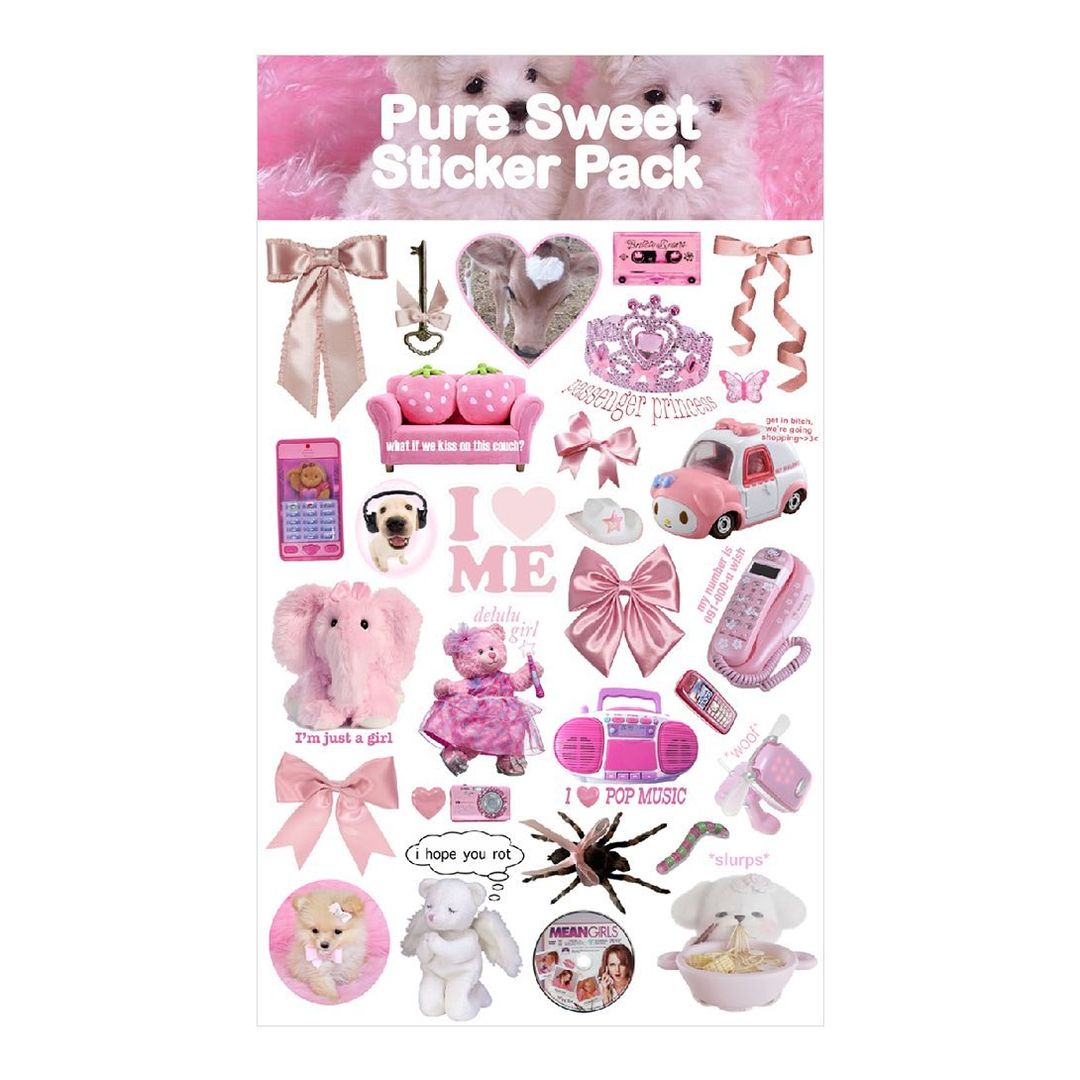 Girlhood Sticker Pack – SUPER FREAK BOUTIQUE