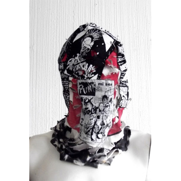ANARCHIST PATCH MASK – SUPER FREAK BOUTIQUE